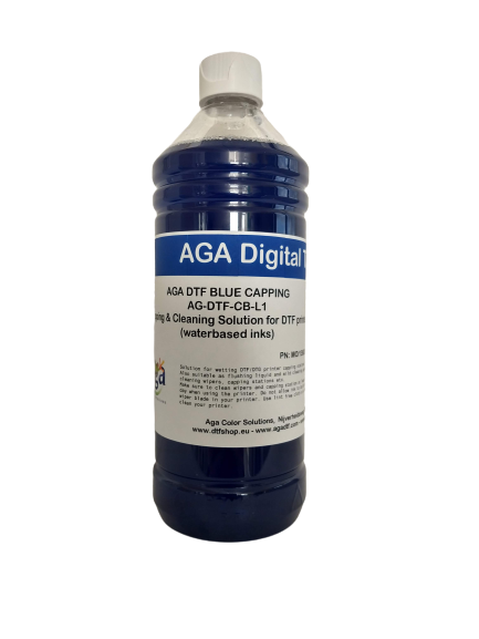 AGA DTF Blue Capping Solution (1 ltr) | AGA Digital Transfer Factory
